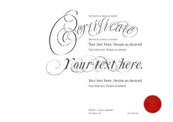 Free Certificate Templates, Easy to Edit. Great Designs
