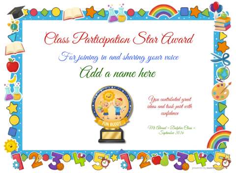 Encouragement Certificates | Free Printable & Editable Certificate ...