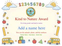 Environmental Certificates | Free Printable & Editable Certificate ...