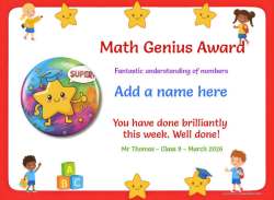Math Certificates | Free Printable & Editable Certificate Templates